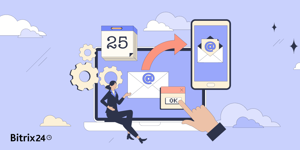 Tùy chỉnh Chiến dịch Email trên Bitrix24