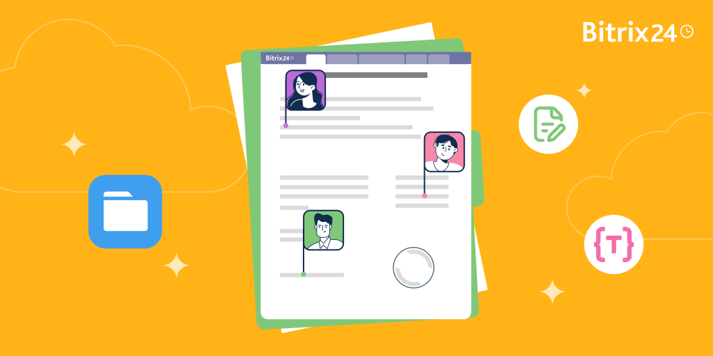 Cộng tác mượt mà trong Bitrix24.Docs