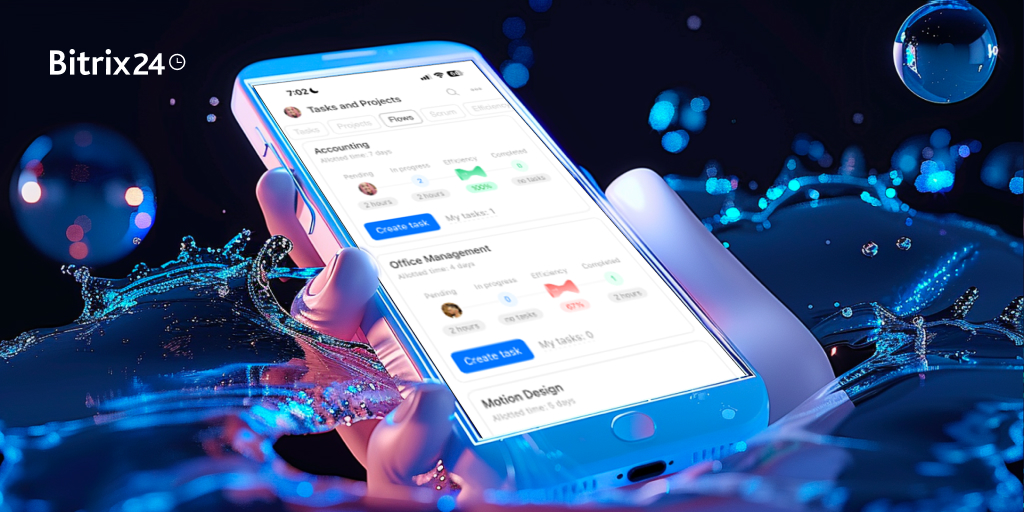 Luồng Tác vụ trong Bitrix24- Công cụ quản lý tác vụ hiệu quả
